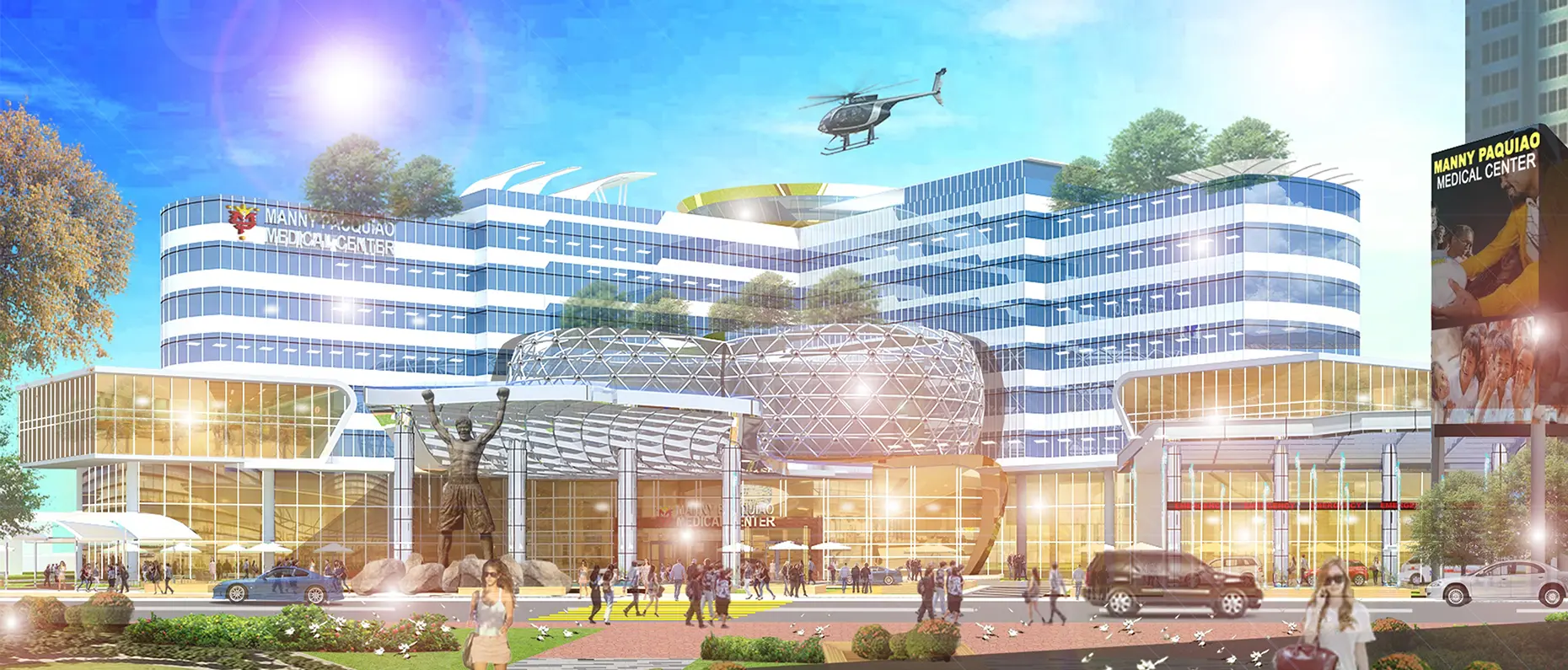 Proposed 7-Storey Hospital Building With 400-Bed Capacity Level 3 ...